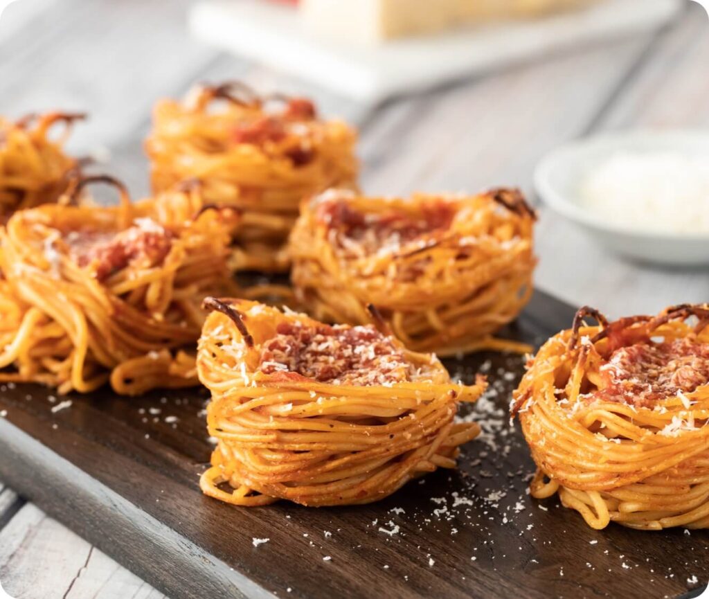 Baked Spaghetti Nests | Newman's Own