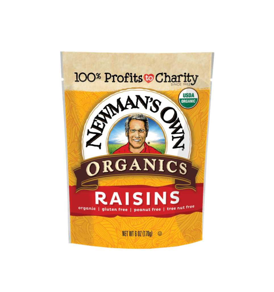 Organic Raisins Mini Cartons | Newman's Own