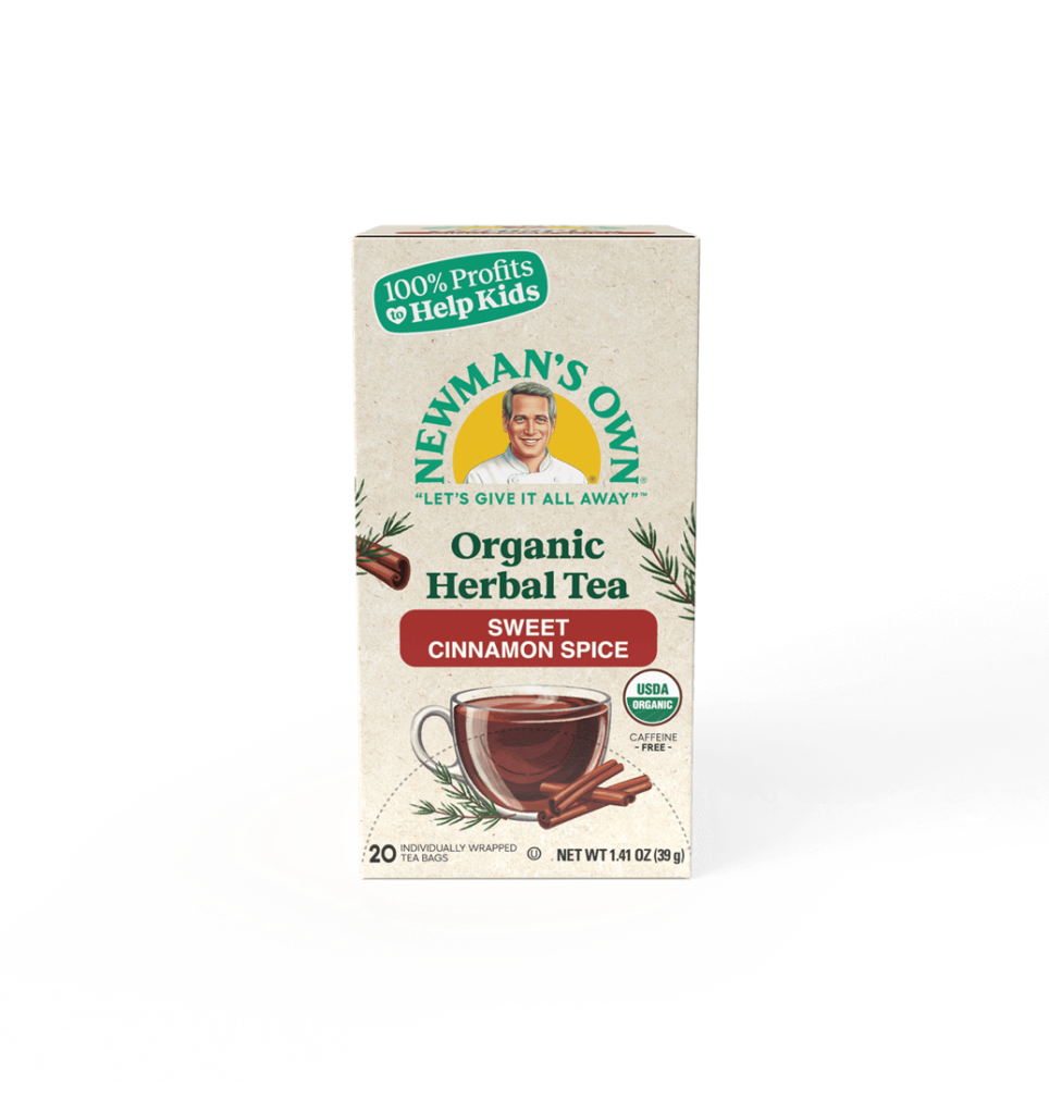 Organic Sweet Cinnamon Herbal Tea | Newman's Own